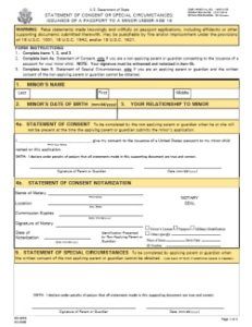 Tips for applicants with questions about the DS 3053 passport form ...
